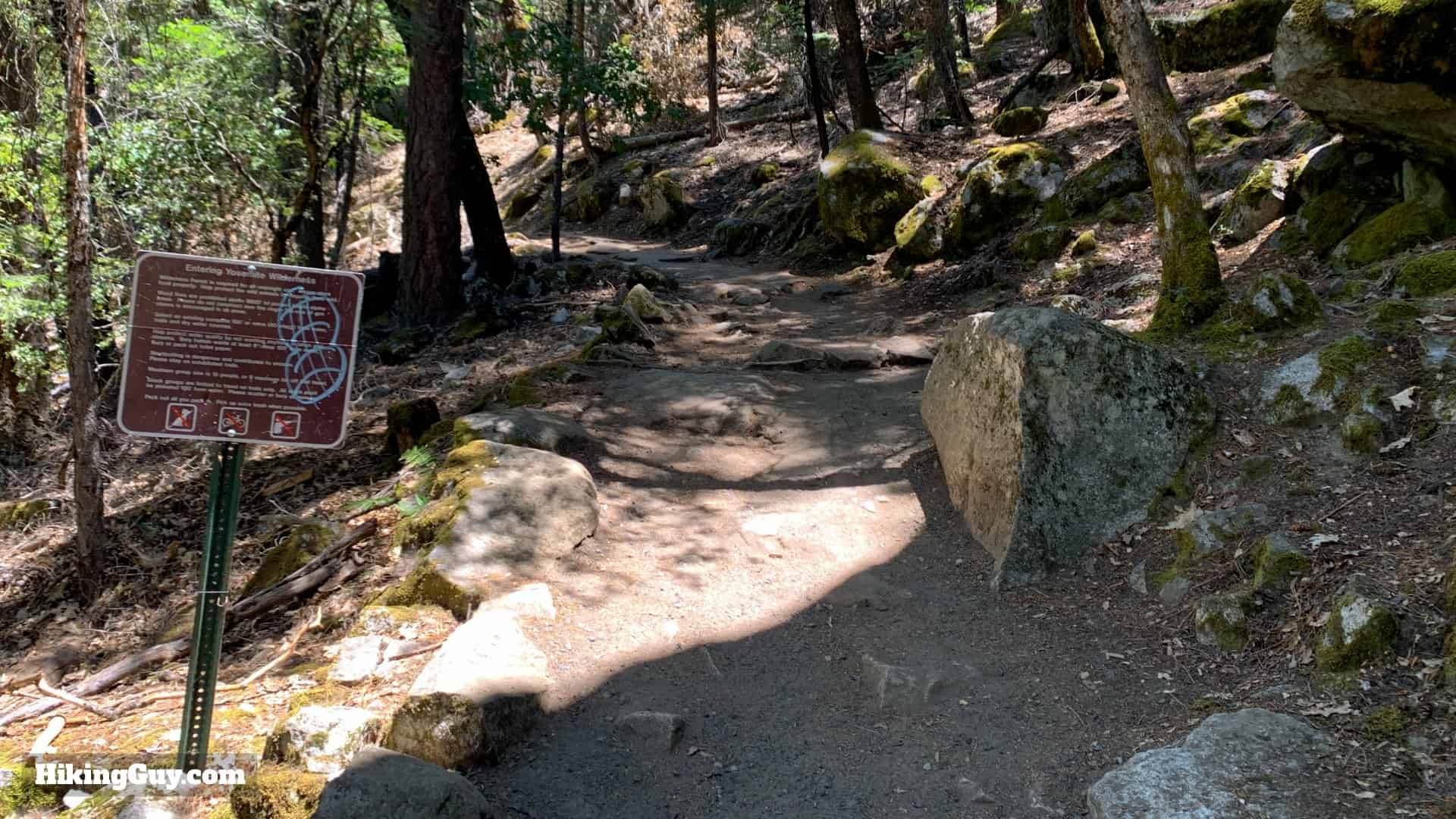 4mile Trail Up From the Valley to Glacier Point and Then the Panorama ...