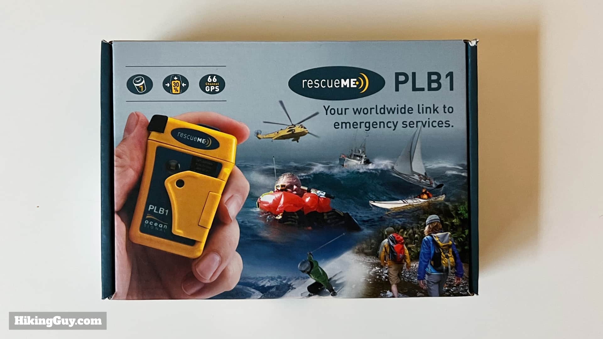ACR Ocean Signal rescueMe PLB1 Review - HikingGuy.com